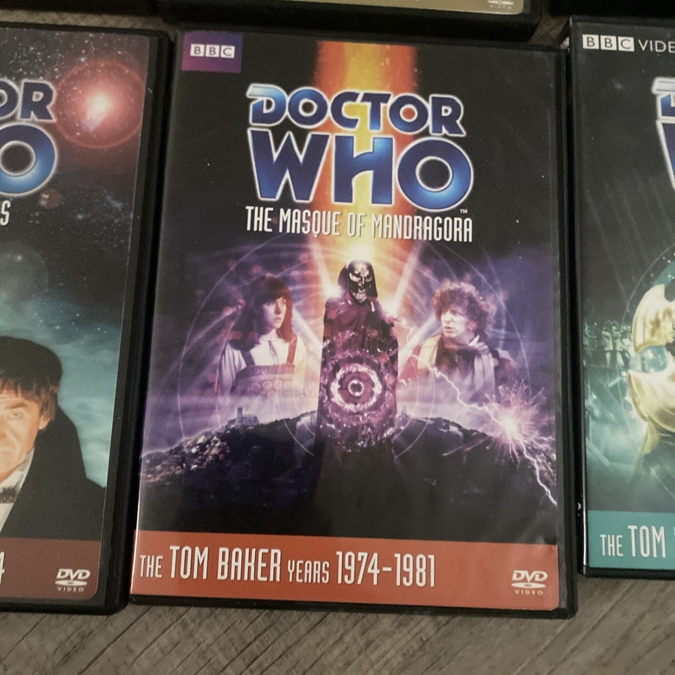Large Lot of 30 Doctor Who DVD Collection TV Shows BBC Video Used ...