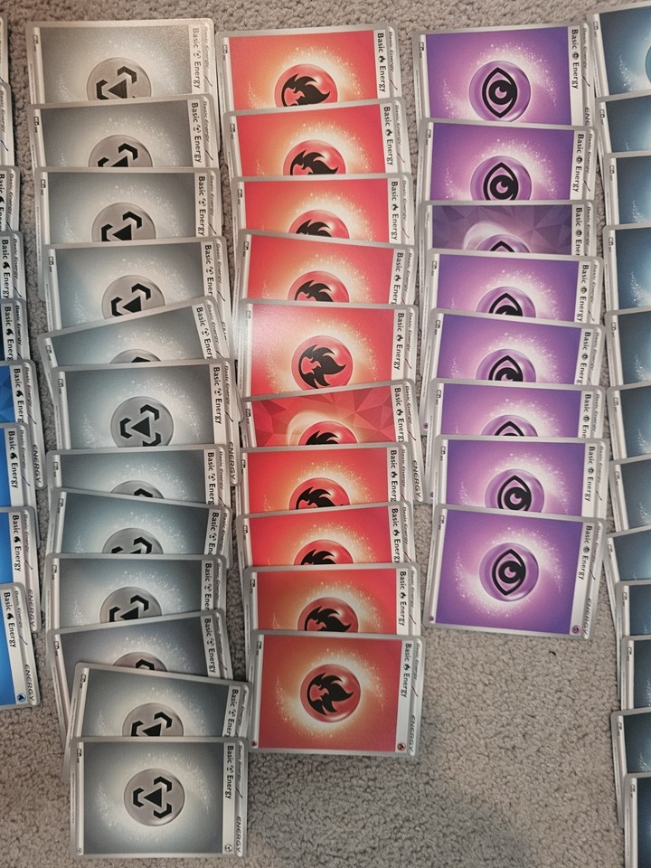 Pokemon Basic Energy Lot Phantasmal Flames [75 Total Cards] | eBay