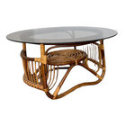 1950s Vintage Italian Modernist Franco Albini Style Rattan & Reed ...