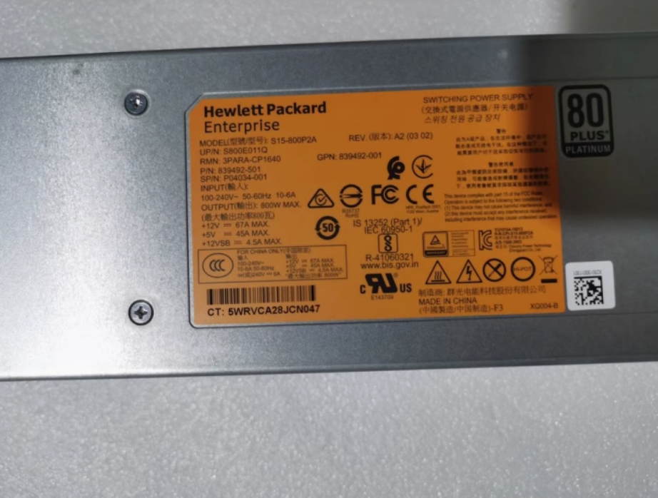 Genuine P04034-001 839492-001 839492-501 HPE PRIMERA 630/650 SPS-PCBM ...