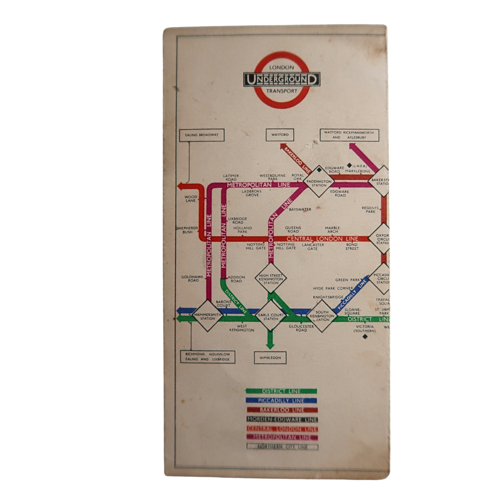 1935 London Underground Transport Railway | Grelly UK