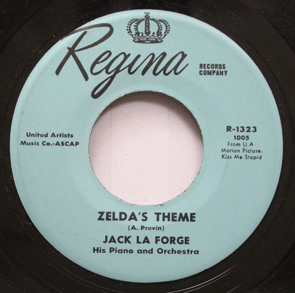 Soundtrack Goldfinger Nm! 45 Jack La Forge - Goldfinger / Zelda'S Theme ...