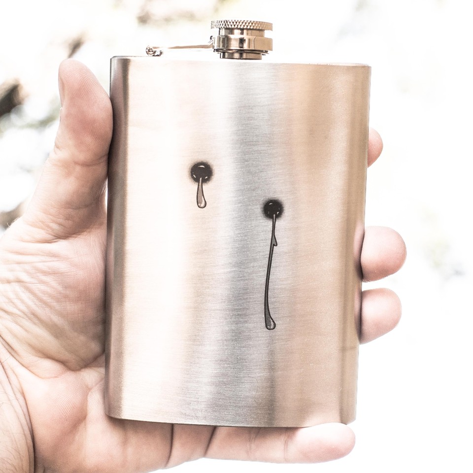 8oz His & Hers - Vampire - Stainless Steel Flask Set of Two | eBay