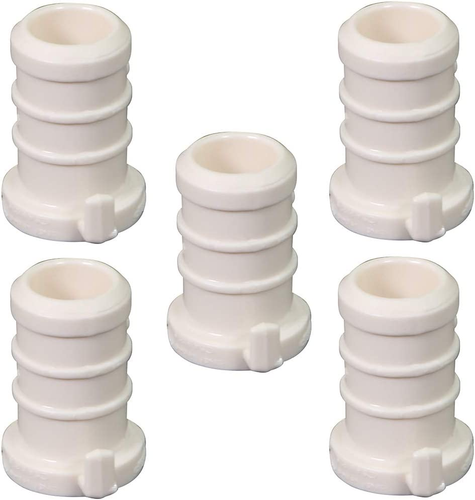 QQQM0012-5 Plastic PEX Poly Alloy Plug End Cap Barb Pipe Fitting 1/2 ...