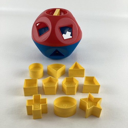 Tupperware Shape-O Toy TupperToys Shape Sorter Vintage Developmental ...