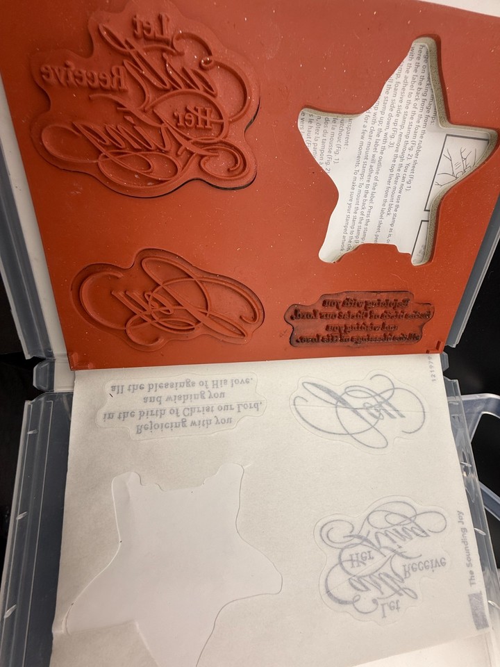 Stampin' Up! Partial Rubber Cling Stamp Set YOU CHOOSE Stamping Crafts ...