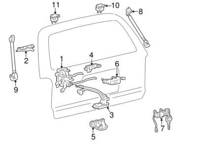 1998 Toyota 4runner Parts Diagram
