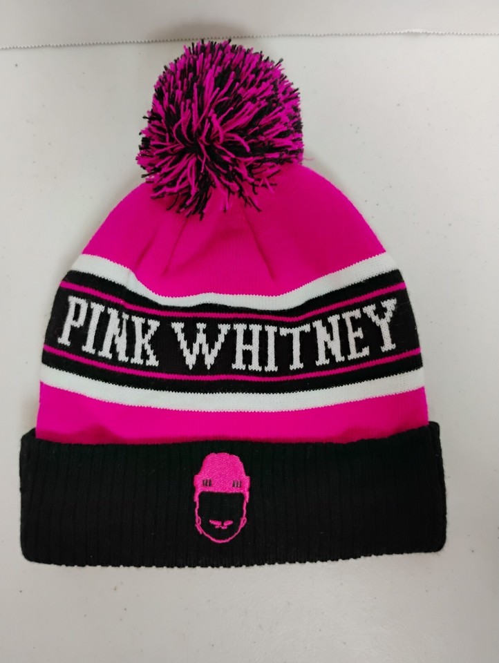 Pink Whitney New Amsterdam Vodka Pink Black Beanie Winter Hat | eBay