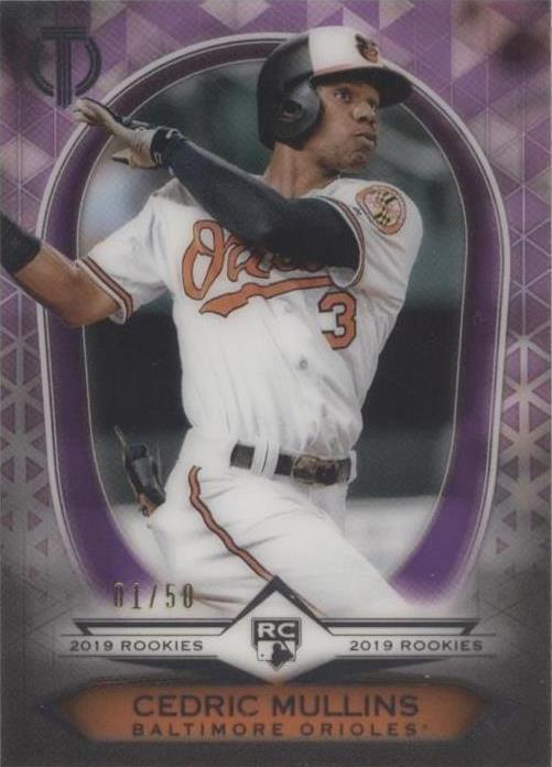 2019 Topps Tribute - 2019 Rookies Cedric Mullins #19R-3 Purple /50 (RC ...