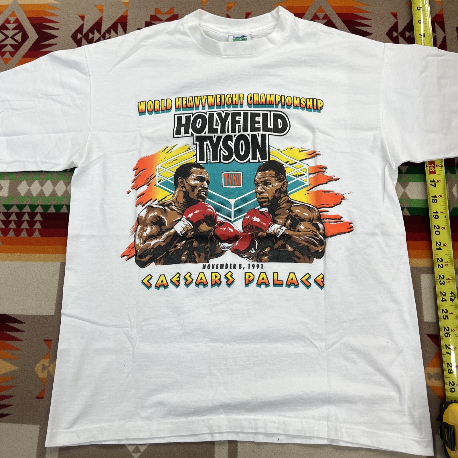 Vintage Mike Tyson Vs Evander Holyfield Ceasars Palac… - Gem