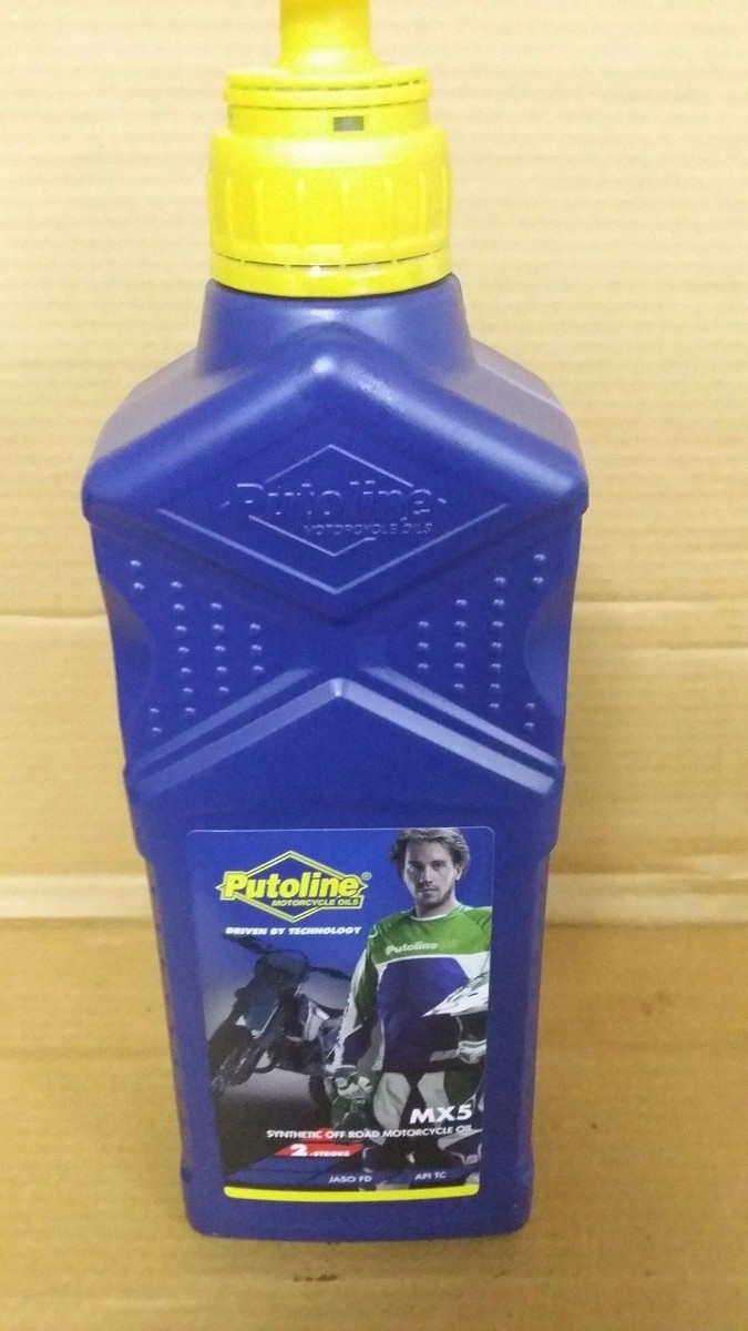 Putoline Castor R Putoline MX5 Synthetic 2-Stroke Oil - 1 Litre For MX ...