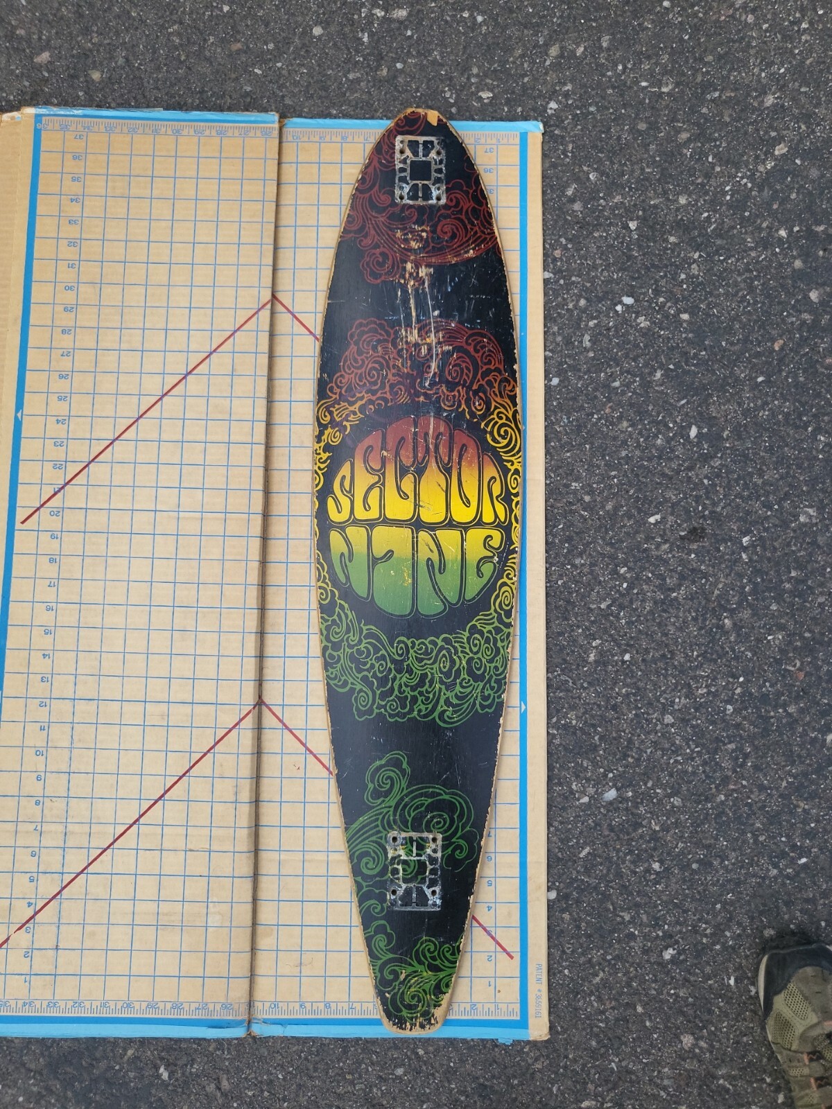 Sector 9 / Sector Nine Longboard Rasta 40" Long Board Only Used | eBay