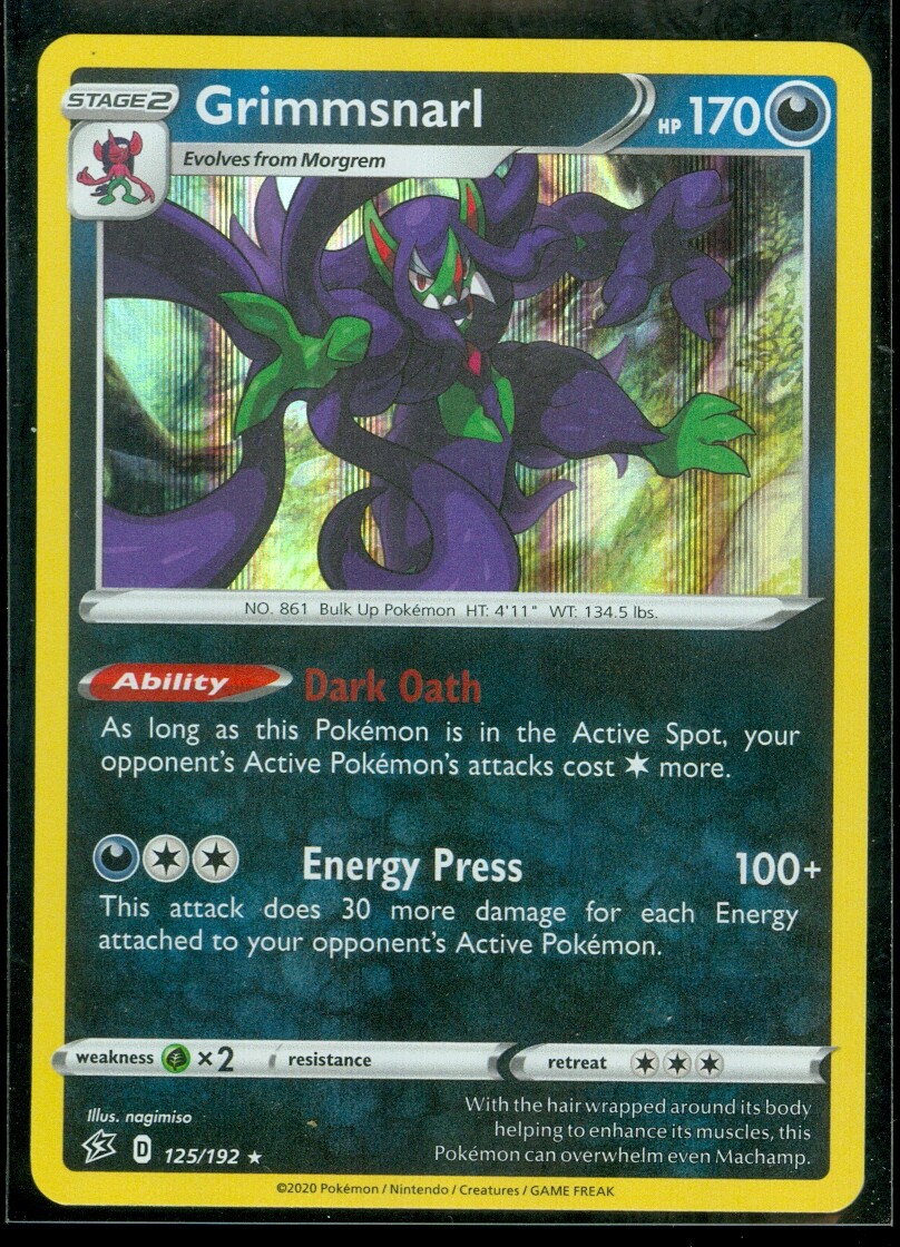 125 Grimmsnarl Holo For Sale - MAVIN