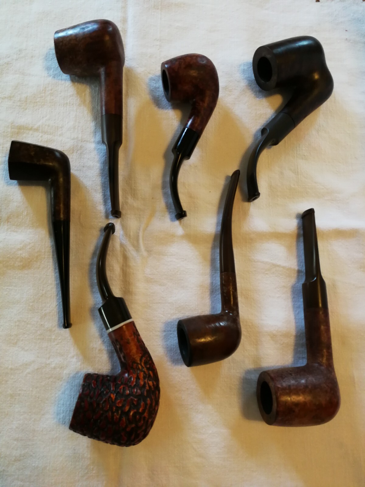 Pipe Vintage, Lotto 7 Pipe, Artigianali Produzione Italiana, Non Fumate ...