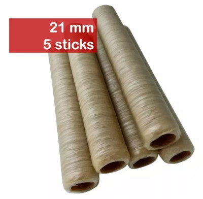 Collagen Casings Dry 21mm / 50ft Lenght for stuffing 65 Lb 450 sausages ...