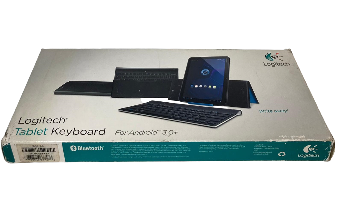 Logitech Tablet Keyboard for Android 3.0+ - Black | eBay