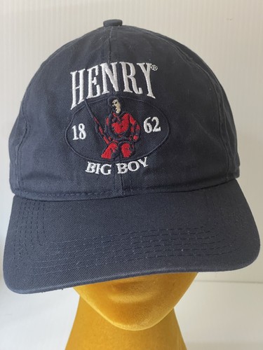 HENRY repeating Arms 1862 Big Boy Rifleman Cap Hat Adjustable Navy Blue ...