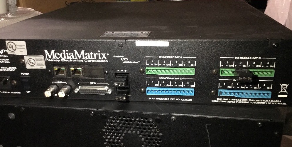 Peavey MediaMatrix Cobranet audioBridge CAB 4N - CM1 | eBay