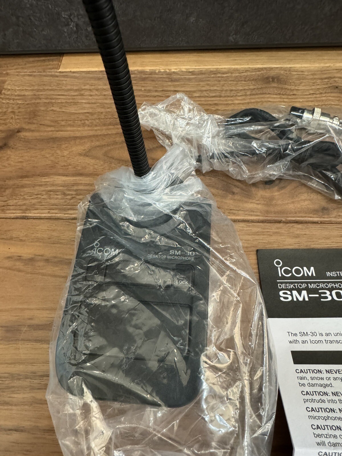 ICOM SM-30 Desktop Microphone New | eBay