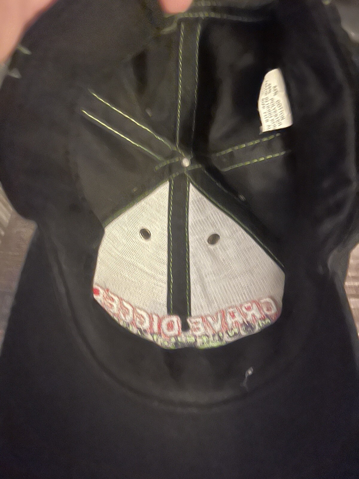 Grave Digger Hat Monster Truck Racing Embroidered Bas… - Gem