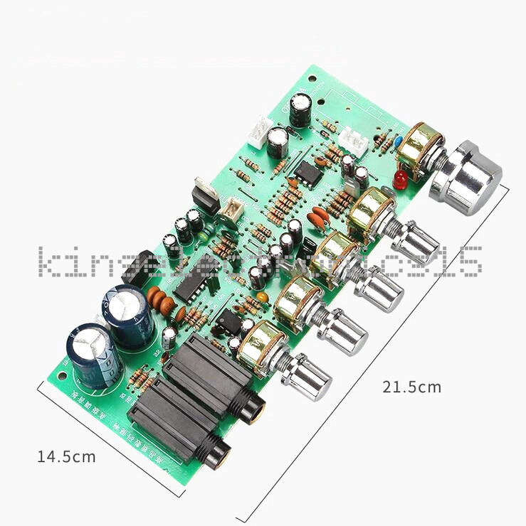 PT2399 Microphone Audio Amplifier Board Karaoke Plate Reverb ...