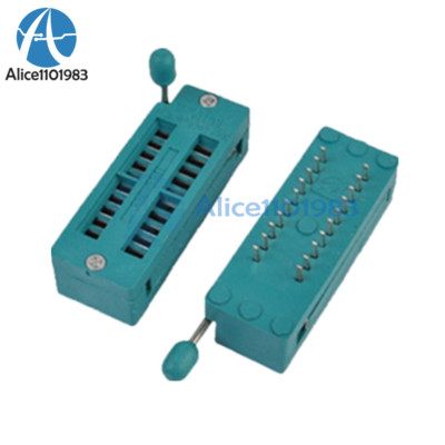 ZIF 20-pin 20 Pins Test Universal IC Socket 20 Pin DIP 2.54mm | eBay