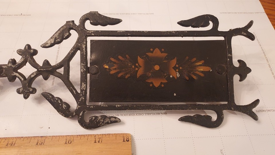 weathervane wrought iron antique cast arrow wind direction scientific ...