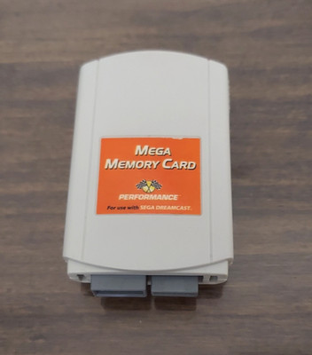 SEGA Dreamcast Mega Memory Card 800 Blocks 4MB Performance - Tested! | eBay