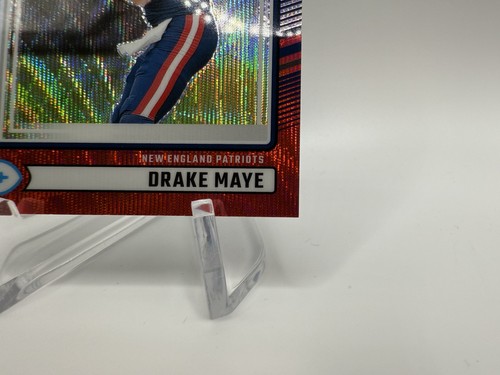 2024 Panini Donruss Drake Maye - Rated Rookie Optic Preview Red Wave ...