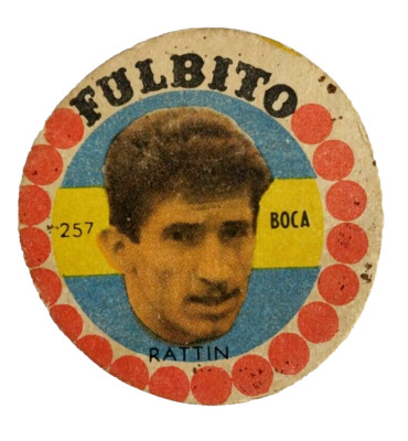 Antonio Rattin Rookie Disc Boca Juniors 1959 Vintage Argentina Soccer ...