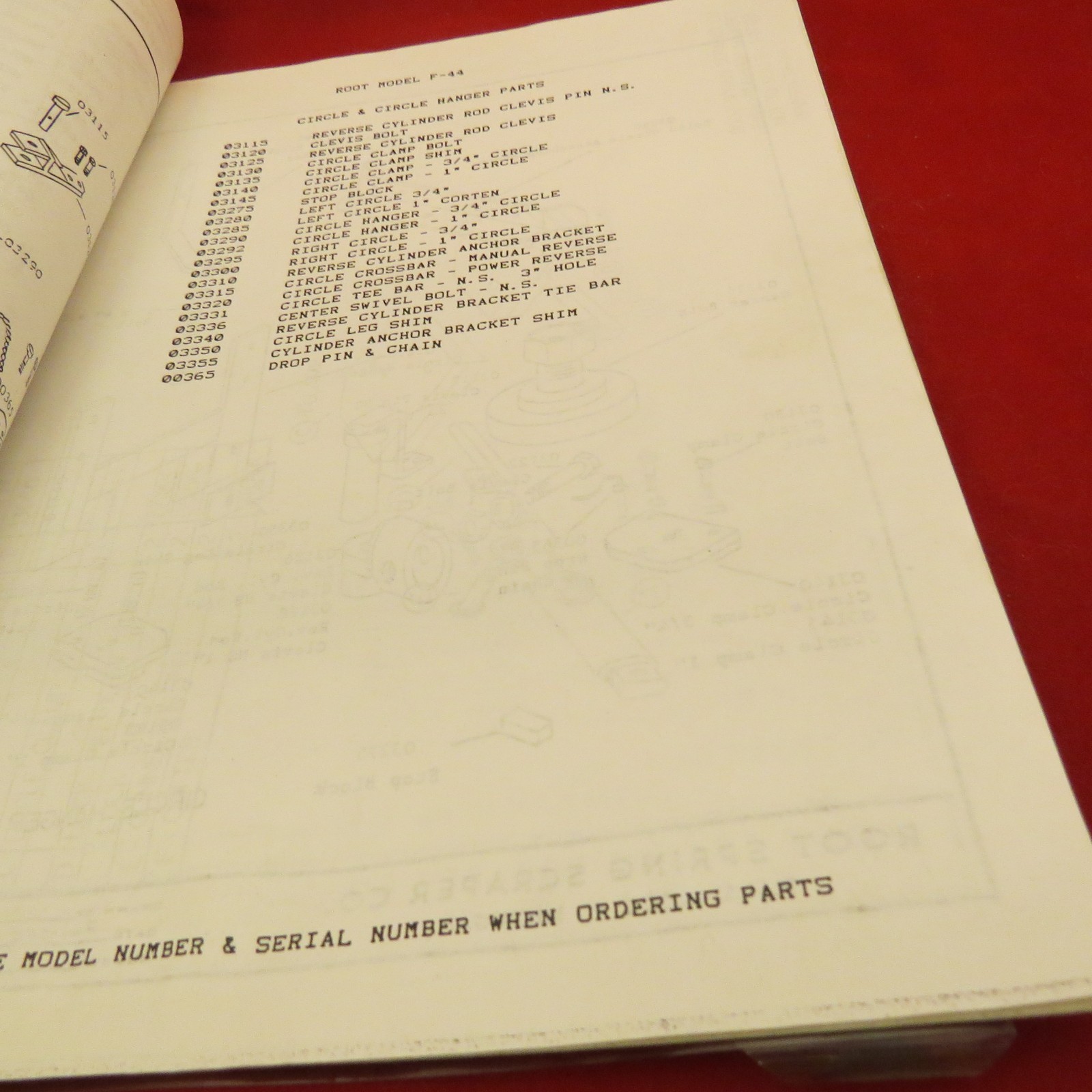 Root Spring Scraper Co Parts & Installation Manual, Root Model I-66 | eBay