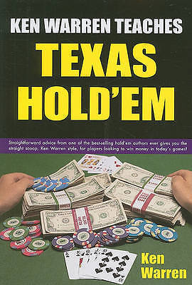 Ken Warren Teaches Texas Hold'em by Ken Warren (Paperback, 2009) for ...