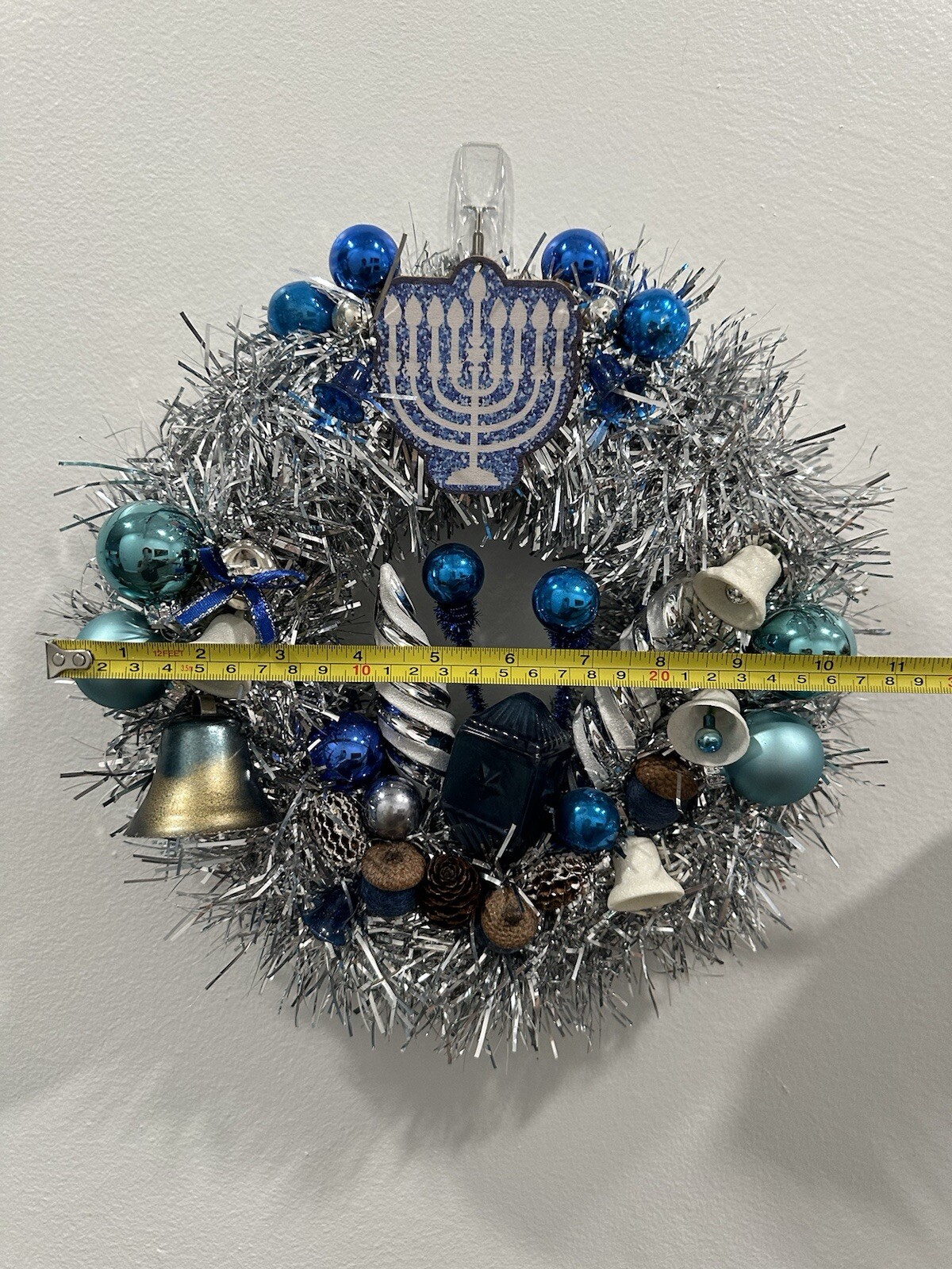 Handmade Hanukkah Holiday Ornament Wreath Vintage-Kitsch | eBay