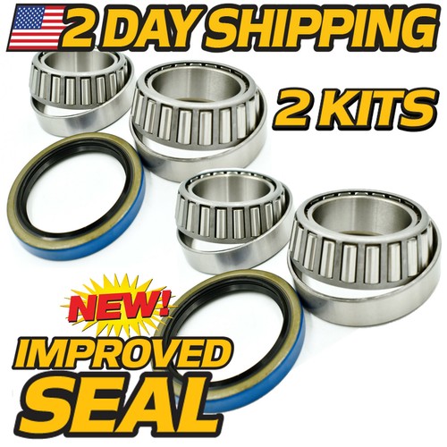 (2 Kits) Axle Bearing & Seal Kit fits Bobcat 6658228 6689775 6519926 ...