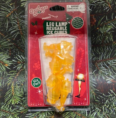 A Christmas Story Movie Leg Lamp Reusable Ice Cubes Six Pack NEW | eBay