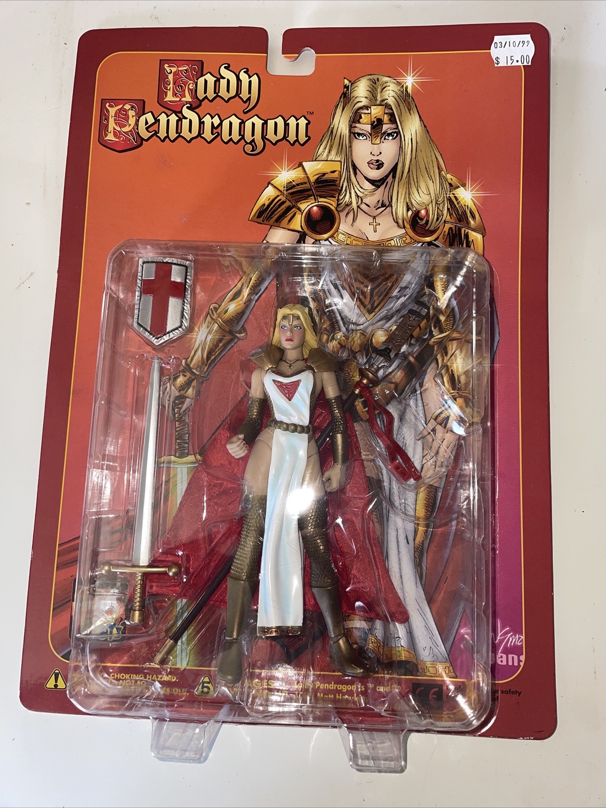 Lady Pendragon Action Figure - White variant - New Excellent Condition ...
