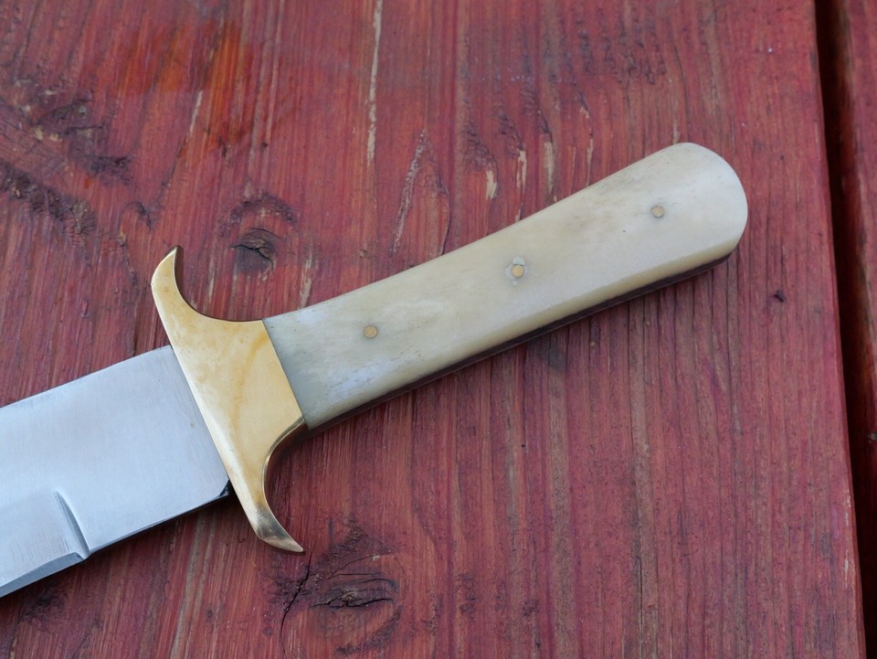 15” Fixed Blade Knife Carbon Steel Full Tang Heavy Duty Indestructible ...