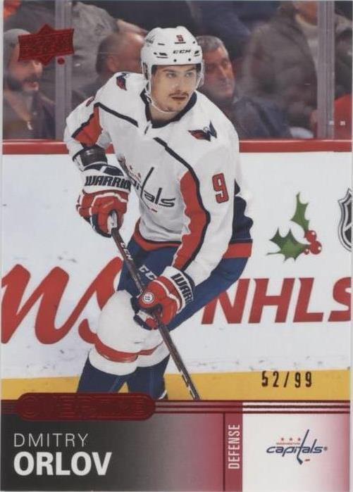 2019-20 Upper Deck Overtime - Dmitry Orlov #78 Red Foil /99 for sale ...