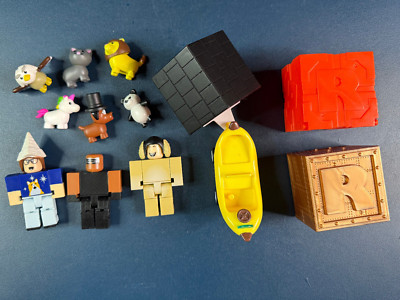 ROBLOX Adopt Me Pet Shop Toy Lot Action Figure Pets Leashes Animals ...