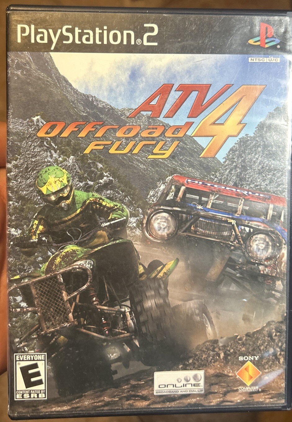 ATV Offroad Fury 4 PS2 PlayStation 2 - Disc Is Super Clean 711719747925 ...