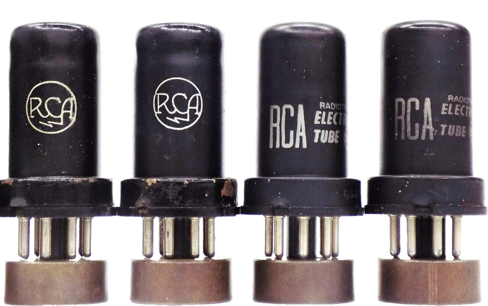 6 Nice Tested 1940's/50's RCA 6SJ7 Metal Clad Vacuum Tubes ...