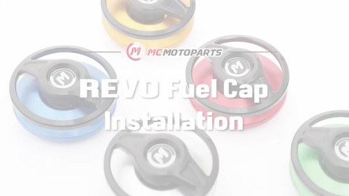 RED Quick Release Gas Fuel Cap REVO For Kawasaki Ninja 400 (ABS) 2018 ...