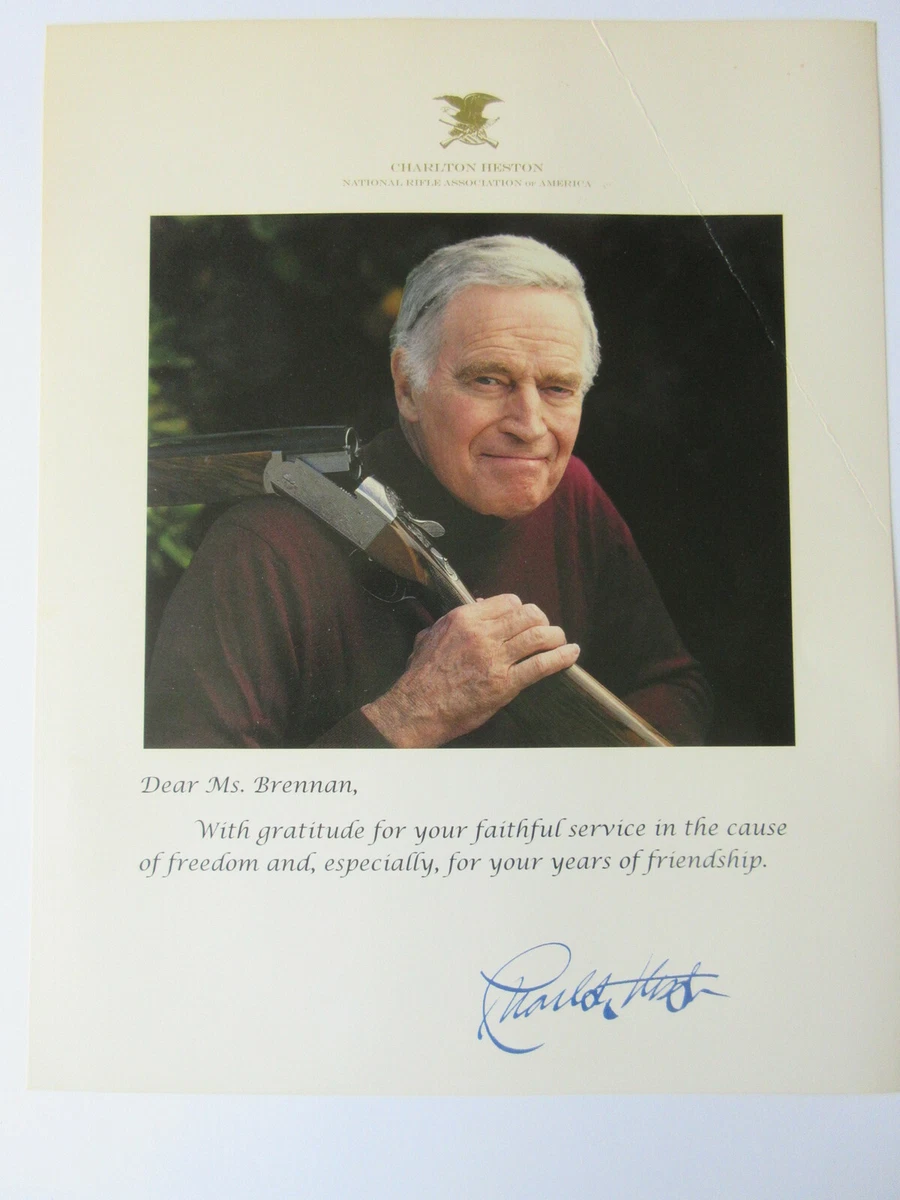 Charlton Heston Nra