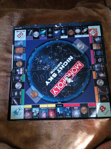 Monopoly Night Sky Edition Board Game 2004 Release - COMPLETE ...