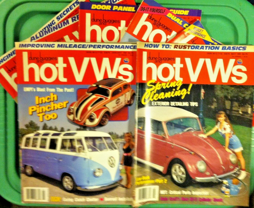 7x 🔥DUNE BUGGIES and HOT VWs🔥 1991 Car Magazines Volkswagen Beetle Bug ...