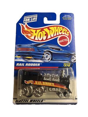 1996 First Editions Hot Wheels RAIL RODDER #370 Train With Micro Wheels ...