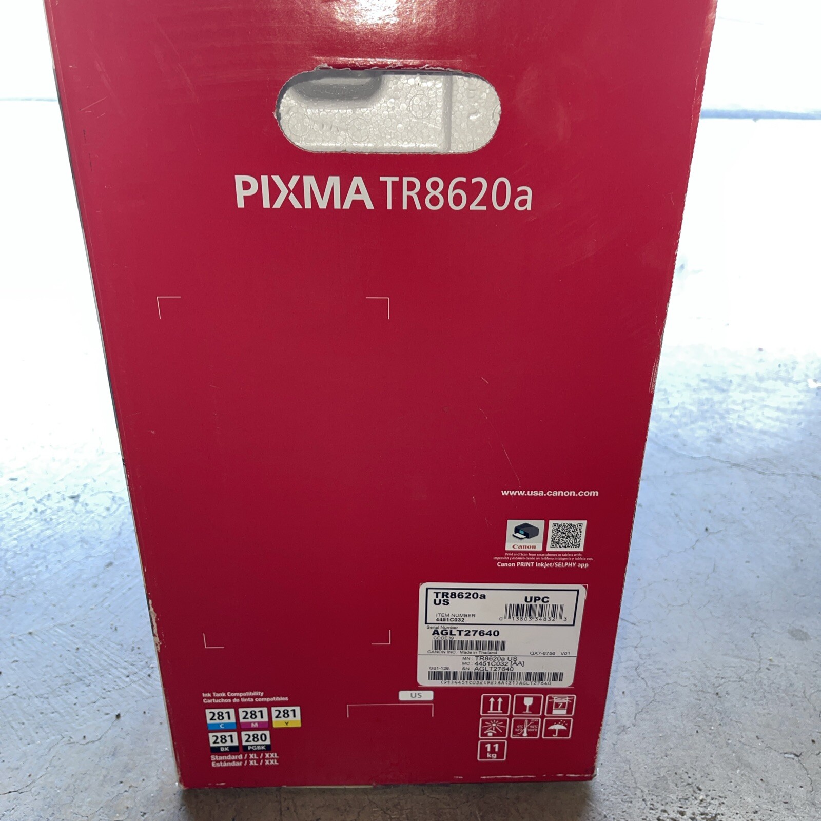 Canon Pixma TR8620A Wireless Inkjet All-In-One Printer 13803348323 | eBay