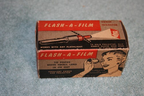 FLASH A FILM 16mm VIEWER PROJECTOR W/BOX 1940'S | eBay
