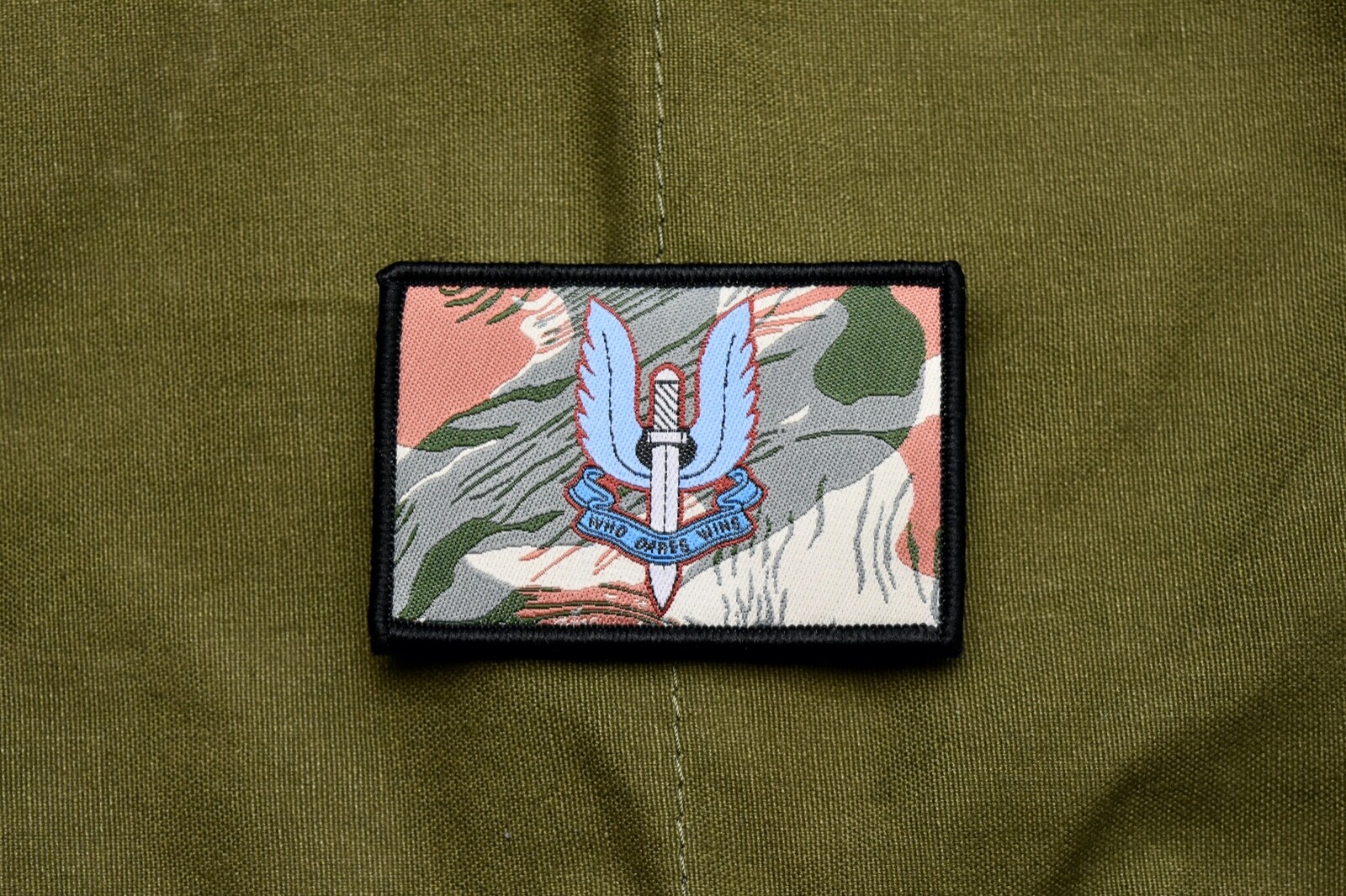 C Squadron Rhodesian Special Air Service Woven Moral Patch Brushstroke ...