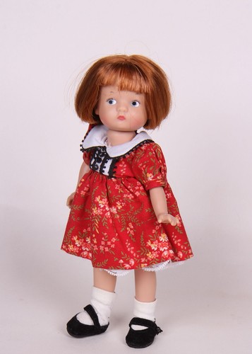 Effanbee Patsy Red hair 9.5" doll 2003 in very good pre owned condition ...